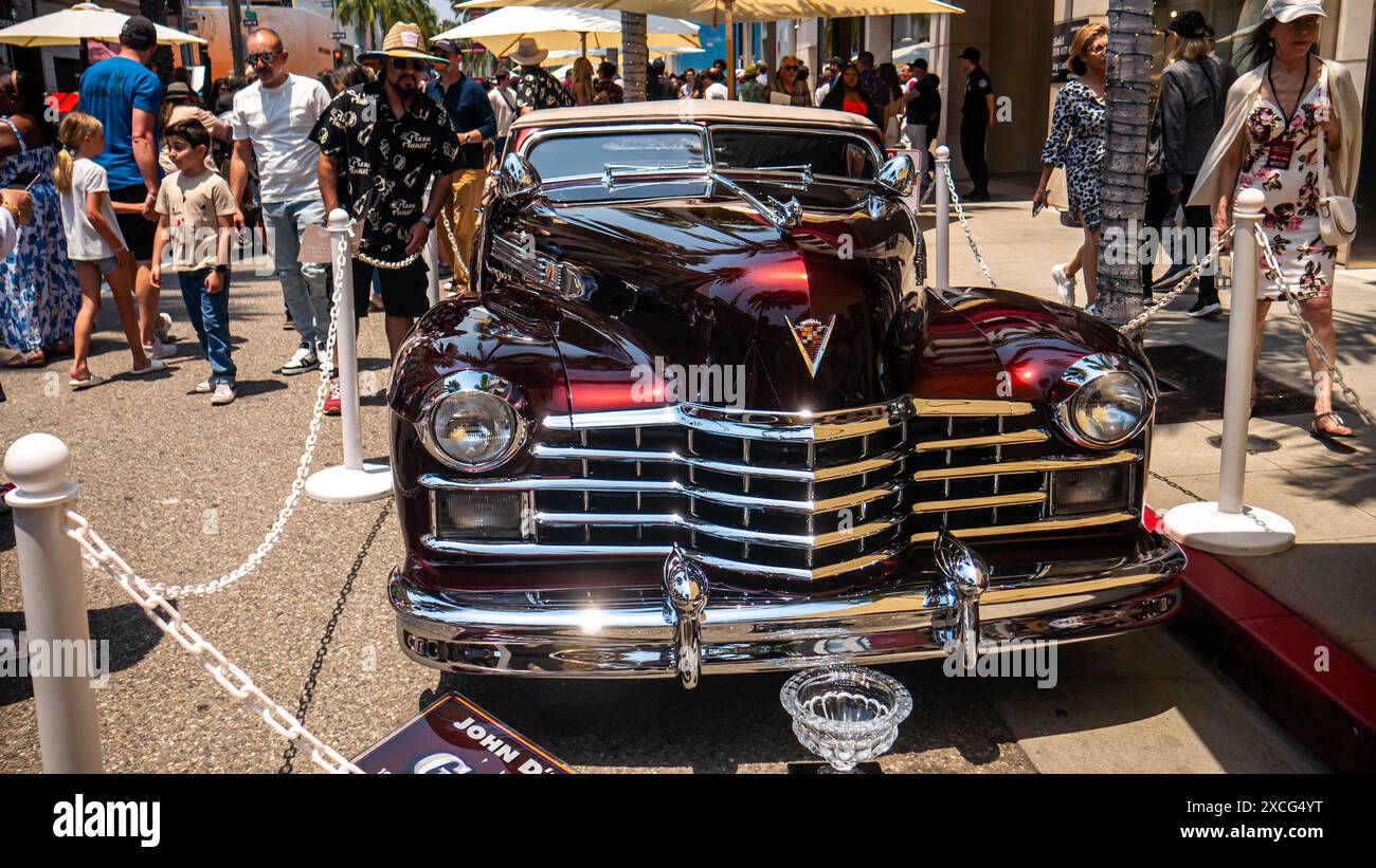Los Angeles, USA. 16th June, 2024. 1941 Cadillac "Gable II" by John D ...