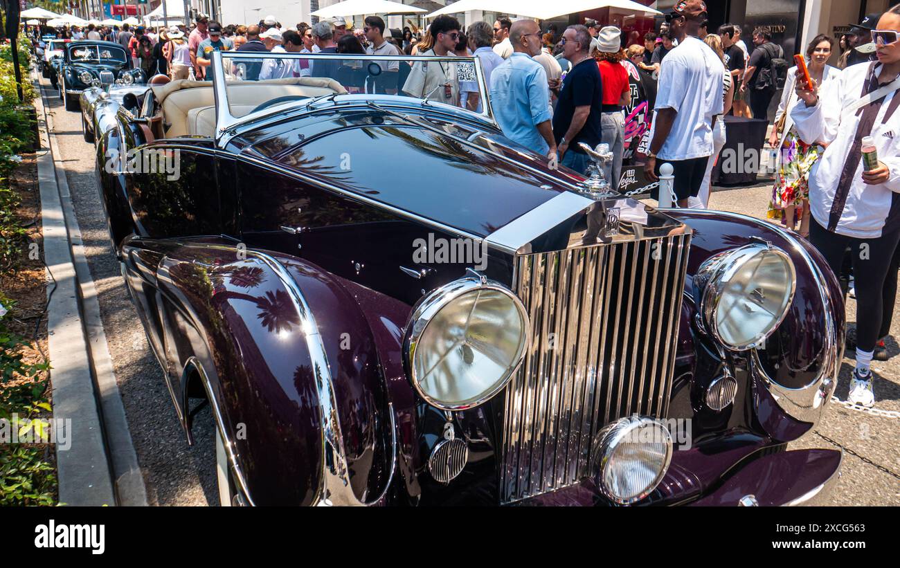 Los Angeles, USA. 16th June, 2024. 1947 Rolls Royce Silver Wraith by ...