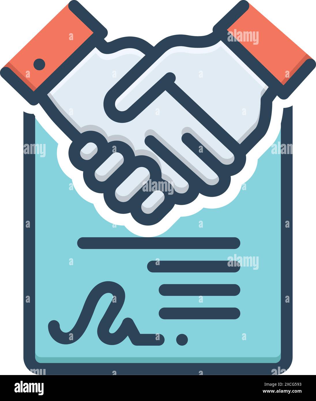 Icon for consensus,agreement Stock Vector Image & Art - Alamy