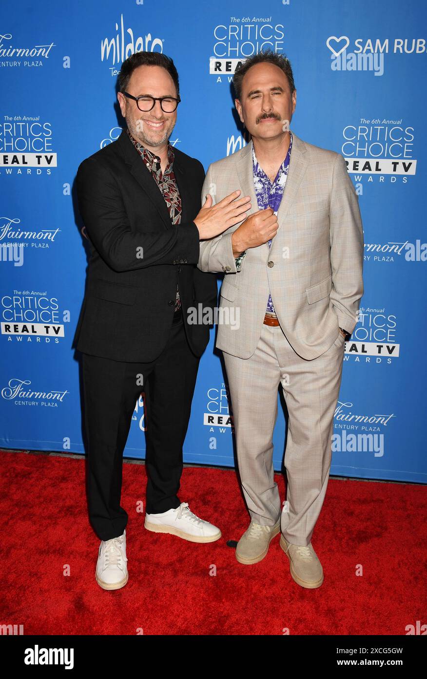 LOS ANGELES, CALIFORNIA - JUNE 15: (L-R) Jason Sklar and Randy Sklar attend the Sixth Annual ...