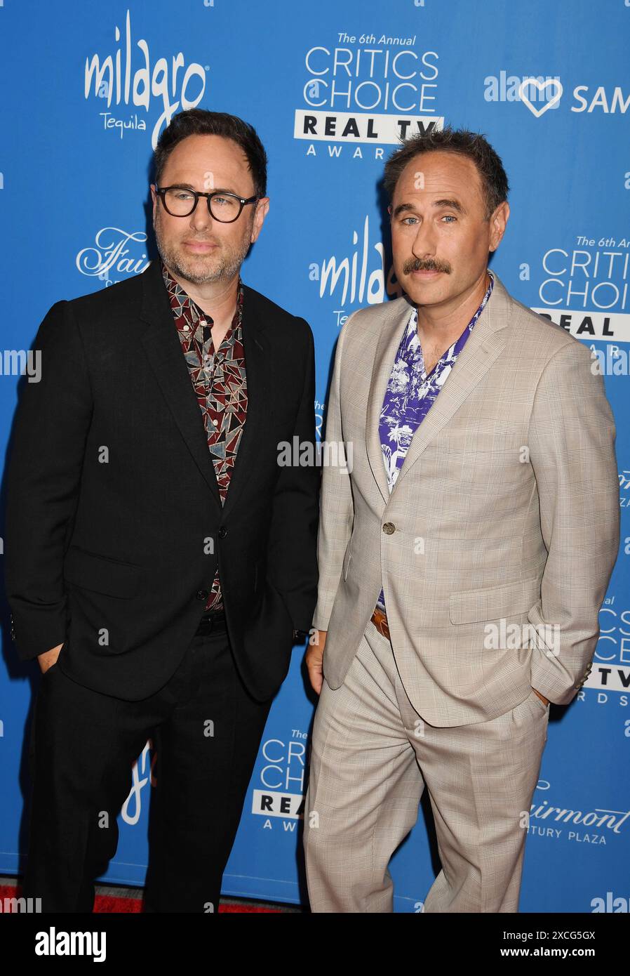 LOS ANGELES, CALIFORNIA - JUNE 15: (L-R) Jason Sklar and Randy Sklar ...