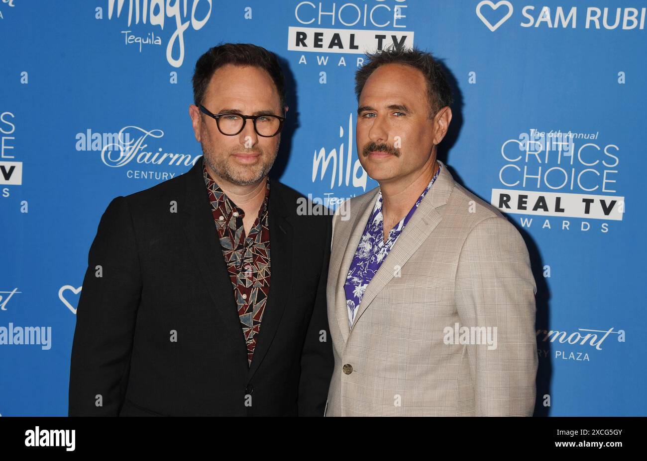 LOS ANGELES, CALIFORNIA - JUNE 15: (L-R) Jason Sklar and Randy Sklar ...