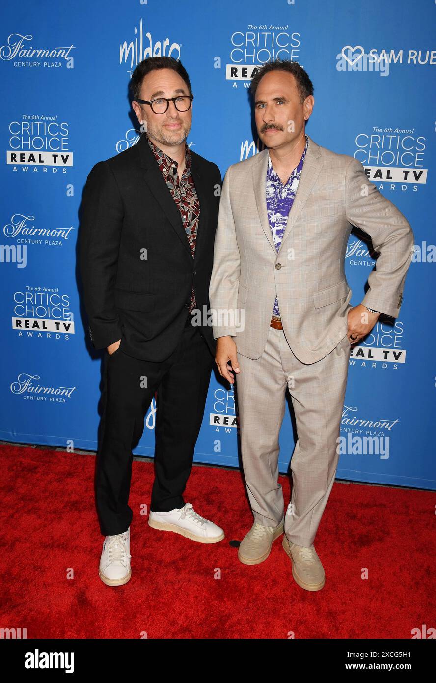 LOS ANGELES, CALIFORNIA - JUNE 15: (L-R) Jason Sklar and Randy Sklar attend the Sixth Annual ...