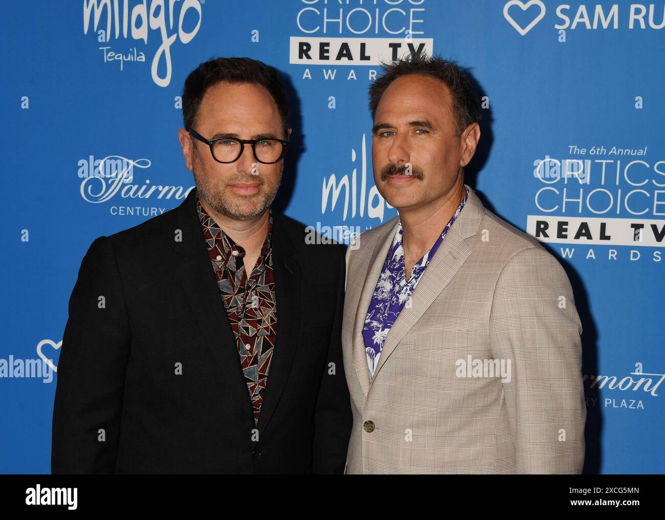 LOS ANGELES, CALIFORNIA - JUNE 15: (L-R) Jason Sklar and Randy Sklar attend the Sixth Annual ...