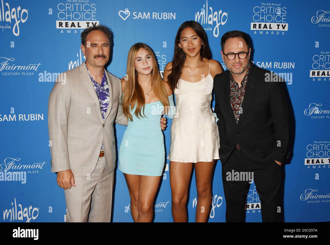 LOS ANGELES, CALIFORNIA - JUNE 15: (L-R) Randy Sklar, Georgia Sklar ...