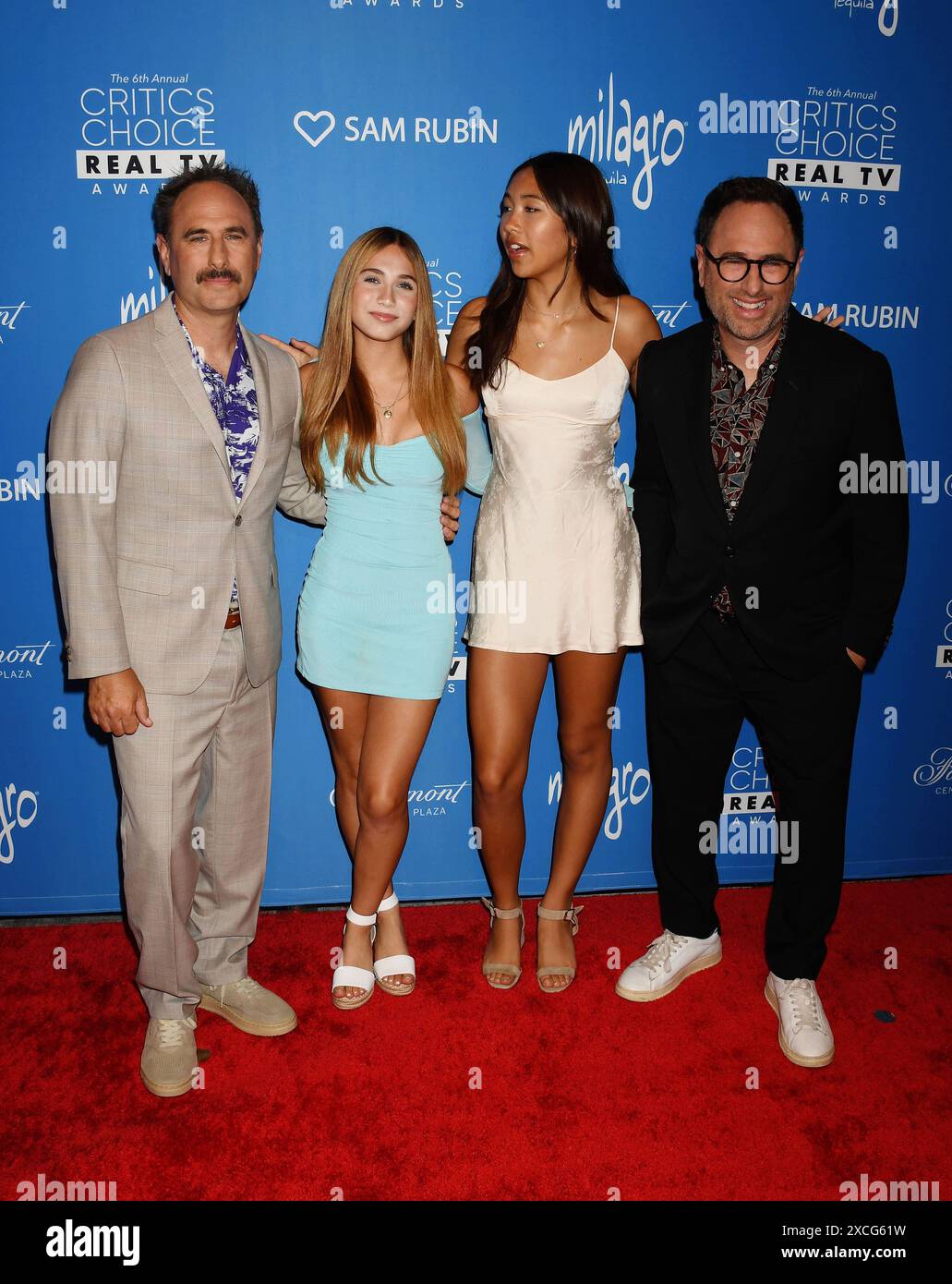 LOS ANGELES, CALIFORNIA - JUNE 15: (L-R) Randy Sklar, Georgia Sklar ...