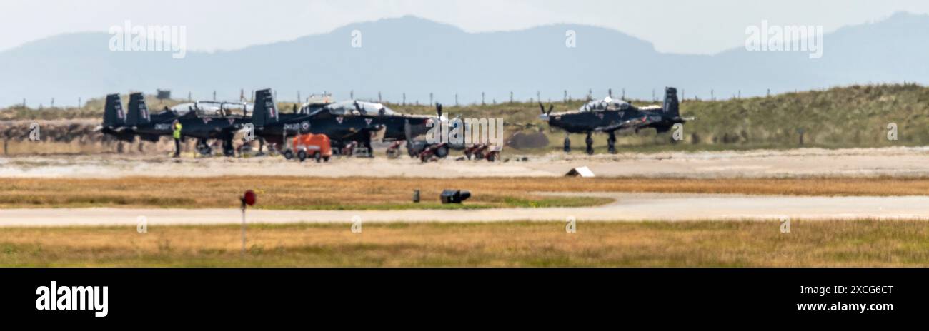 RAF Valley military aircraft Stock Photo - Alamy