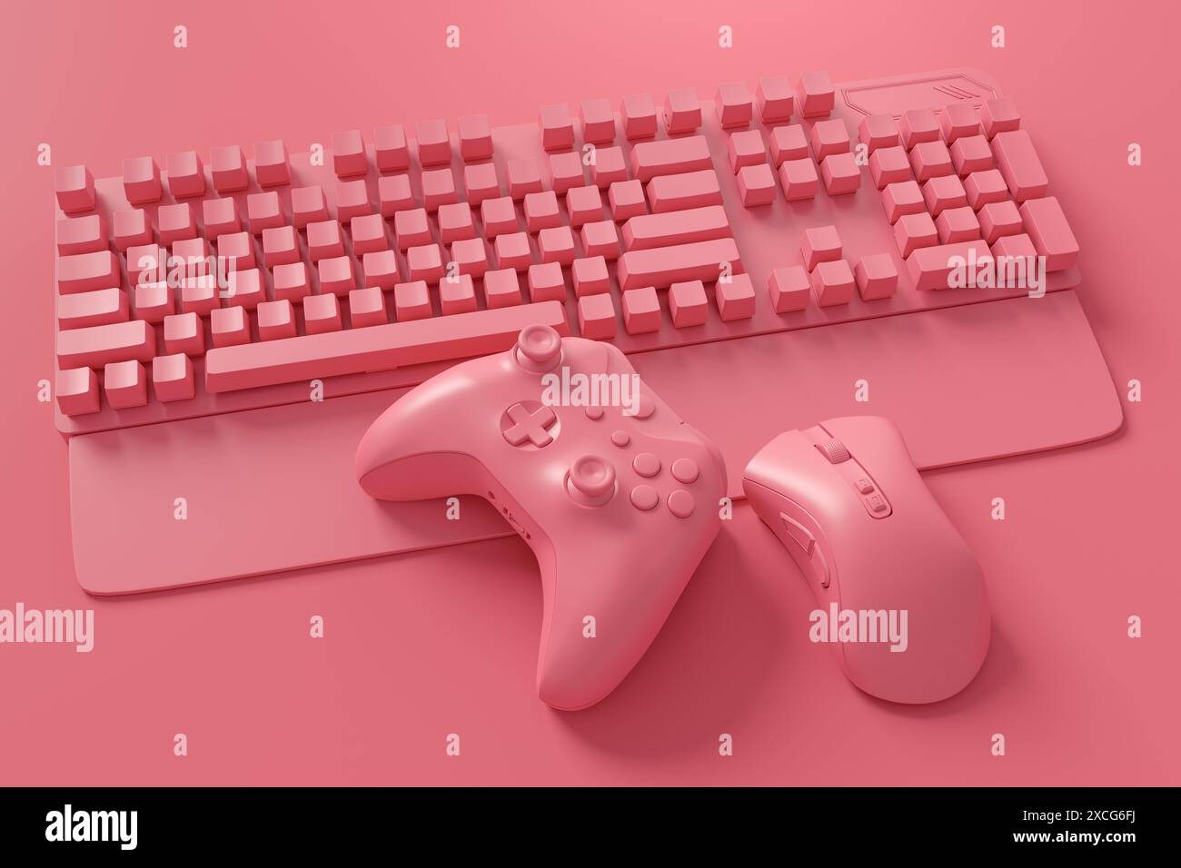 Gaming tools setup hi-res stock photography and images - Alamy