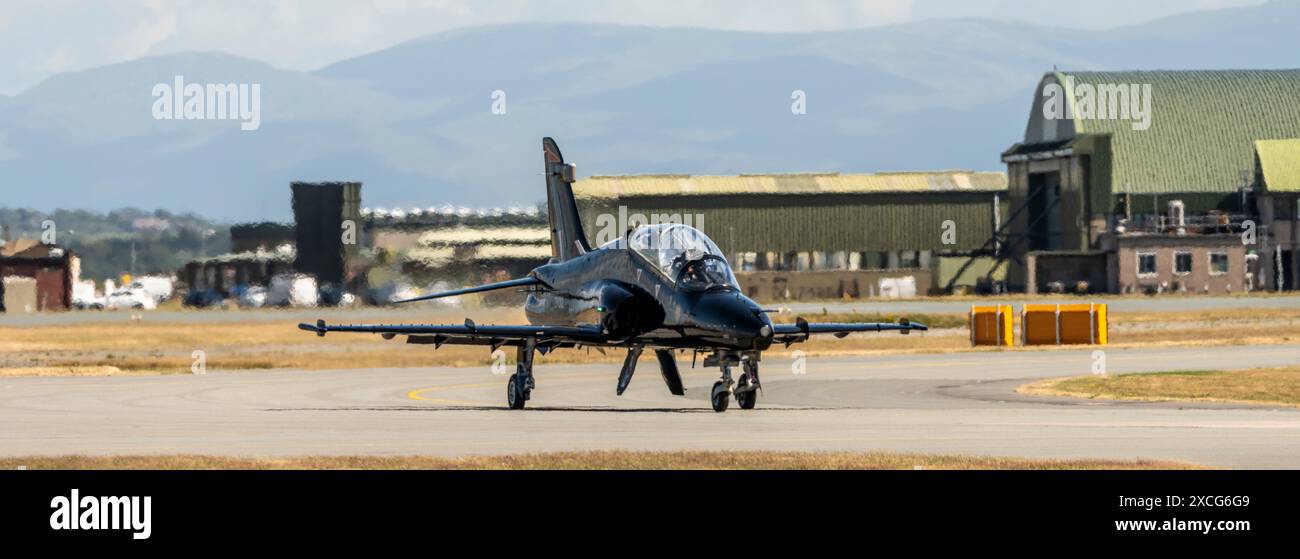 RAF Valley military aircraft Stock Photo - Alamy