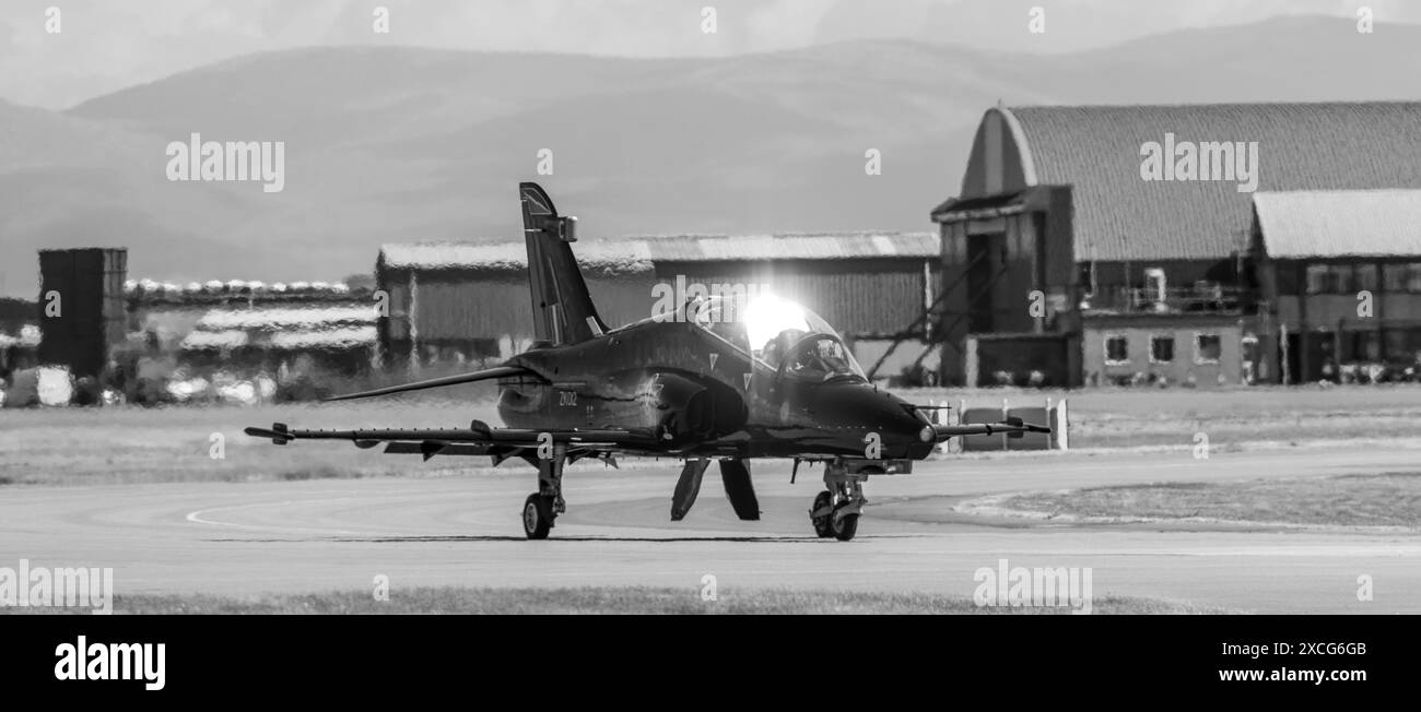RAF Valley military aircraft Stock Photo - Alamy
