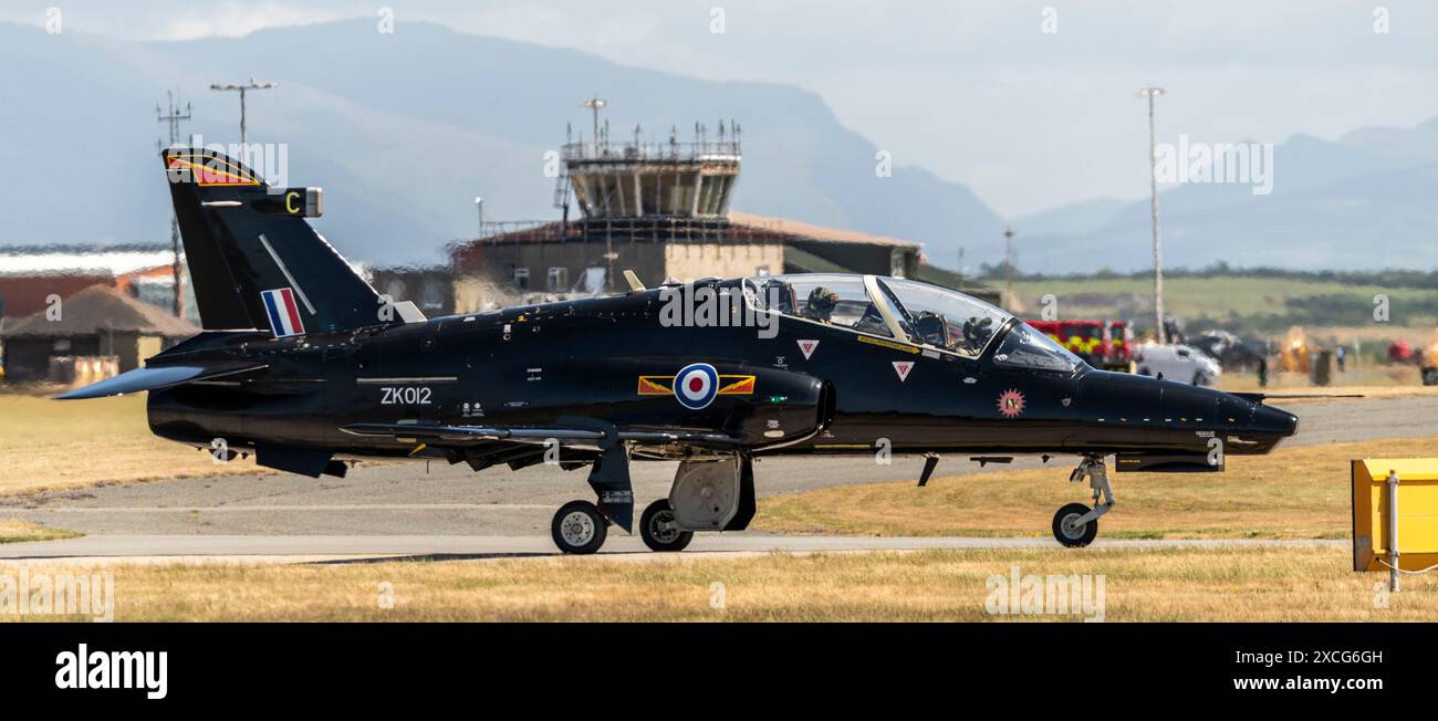 RAF Valley military aircraft Stock Photo - Alamy