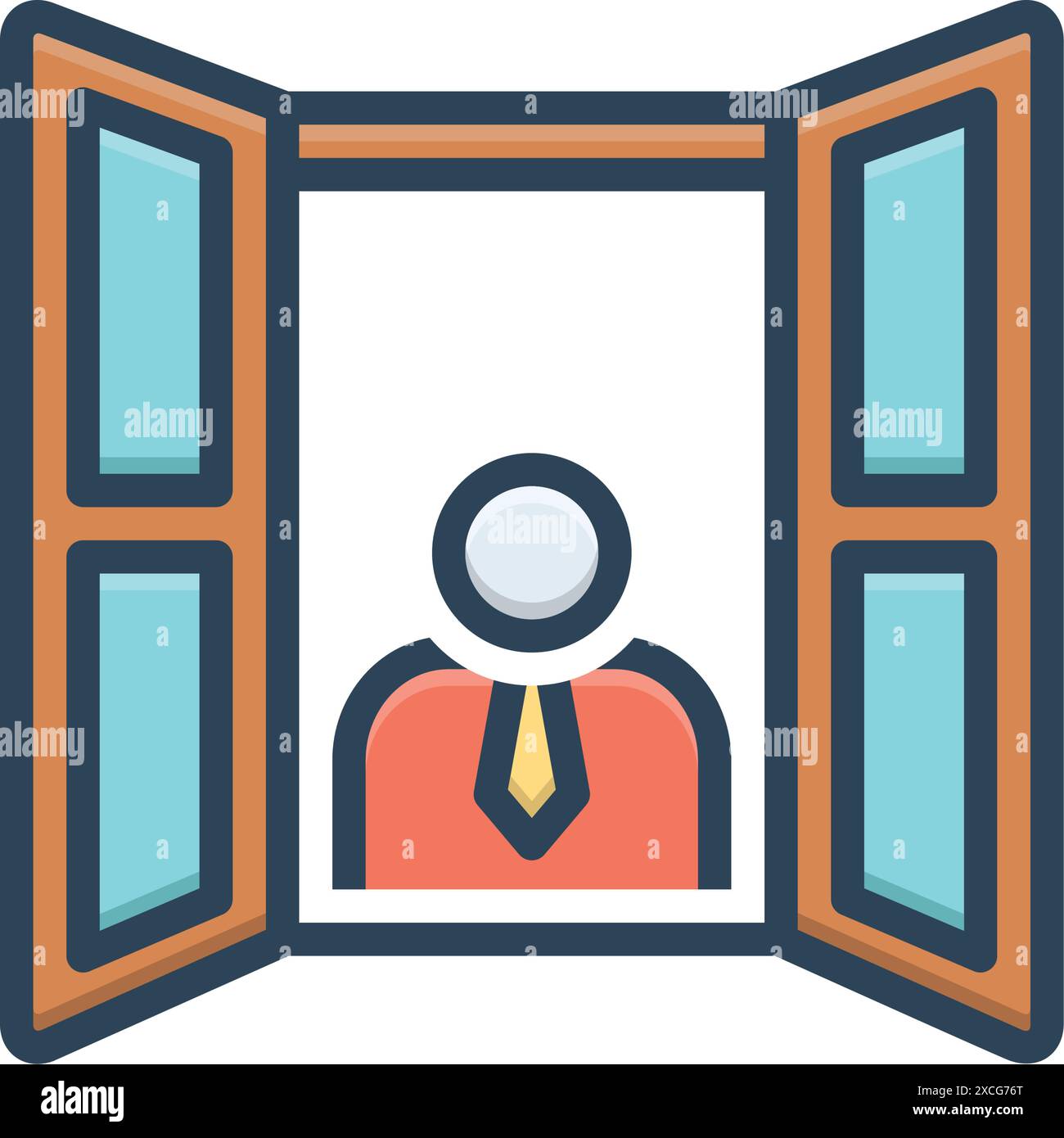 Icon for look,peep Stock Vector Image & Art - Alamy