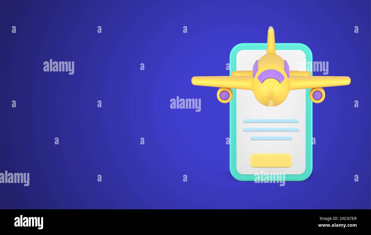 Airplane online check in boarding pass ticket mobile phone application ...