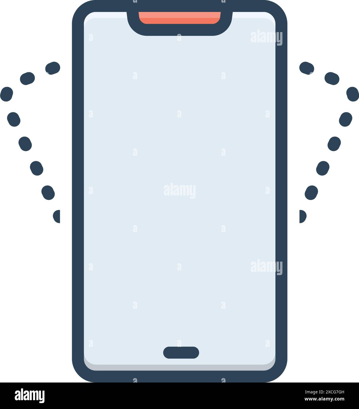 Smartphone shake Stock Vector Images - Alamy