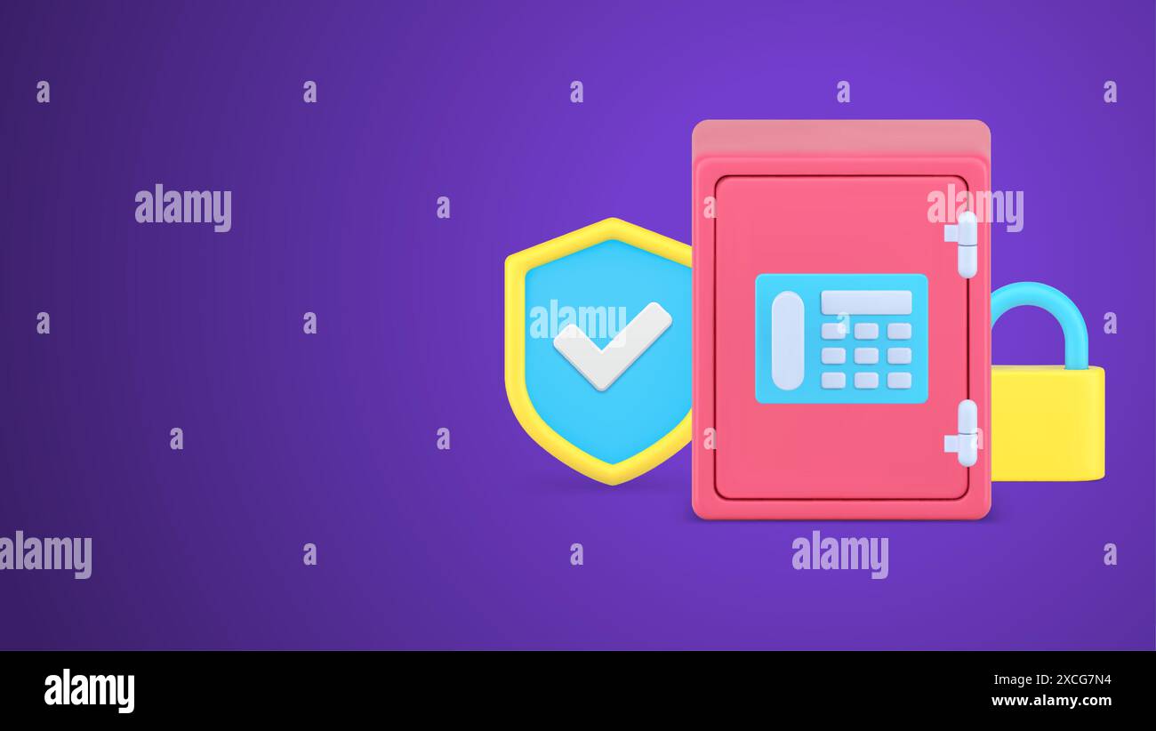 Money banking safe financial account protection deposit investment ...