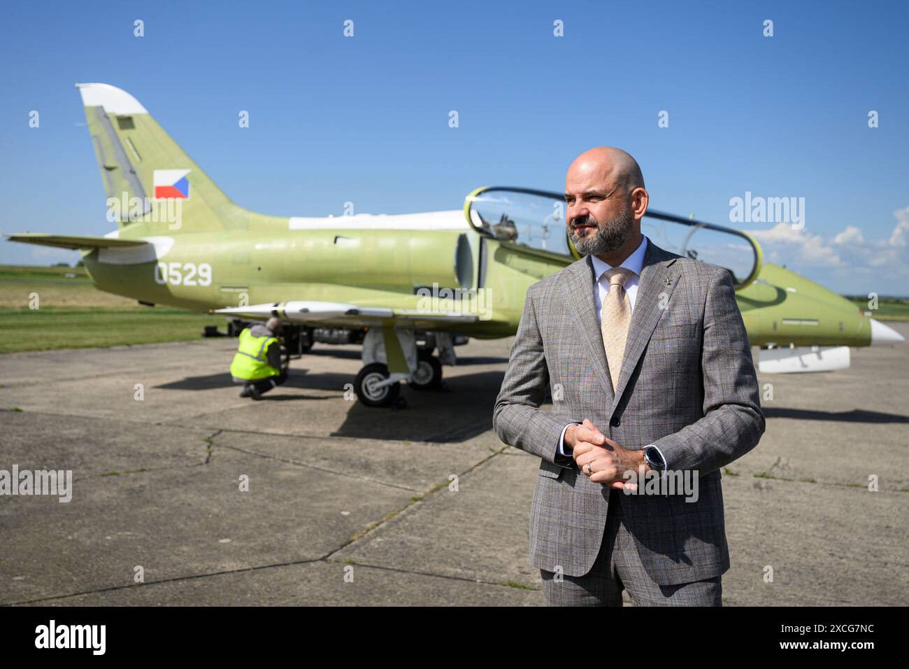 Odolena Voda, Czech Republic. 12th June, 2024. Czech aircraft ...