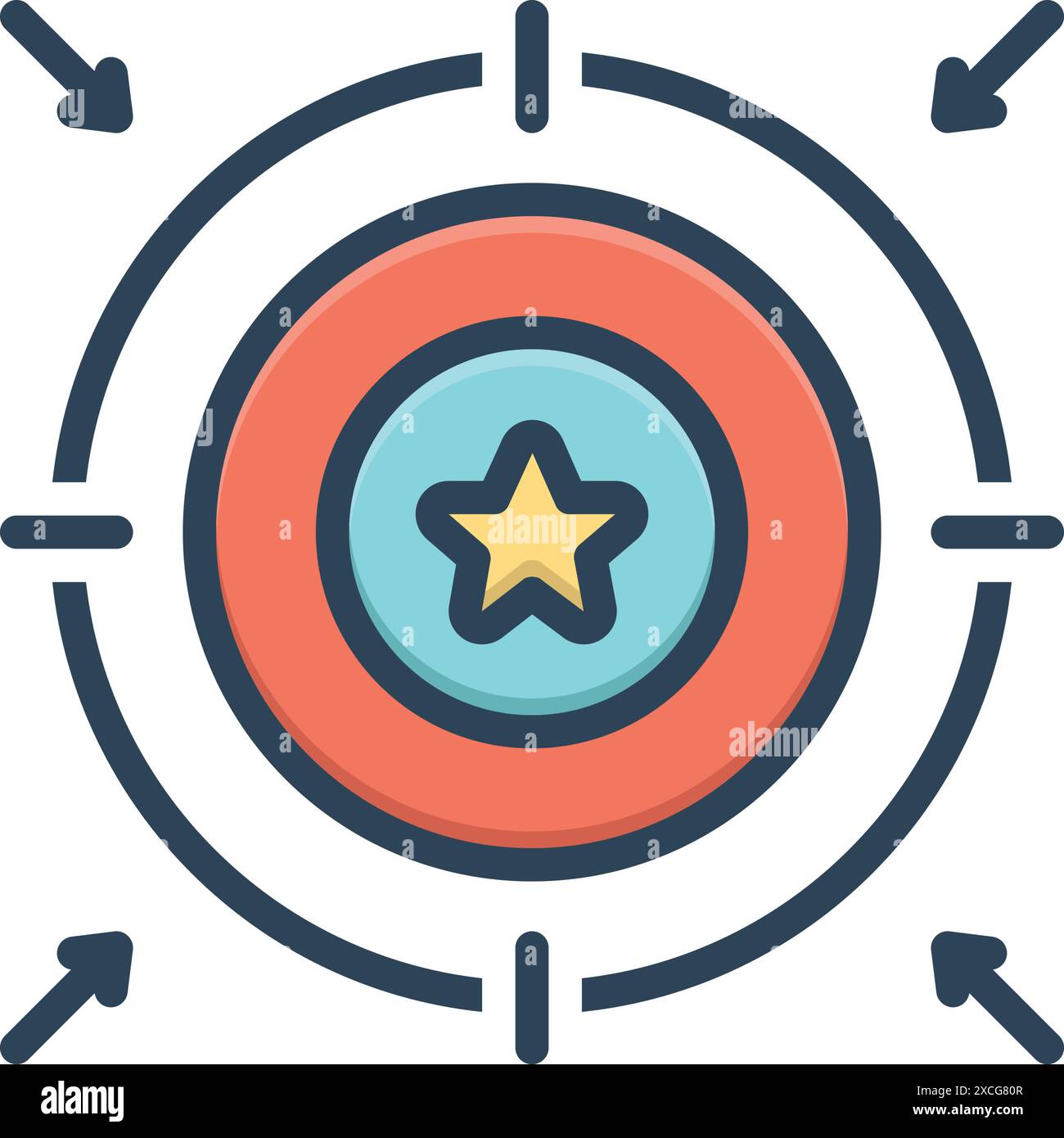 Icon for aim,aiming Stock Vector Image & Art - Alamy