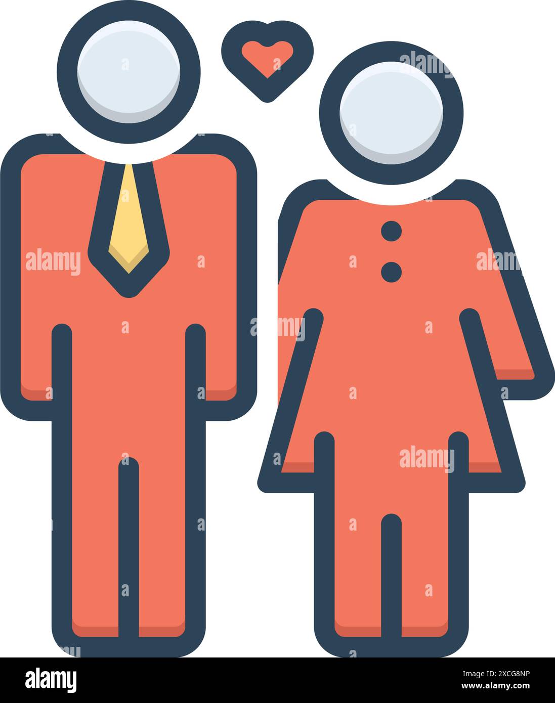 Icon husband spouse hi-res stock photography and images - Alamy