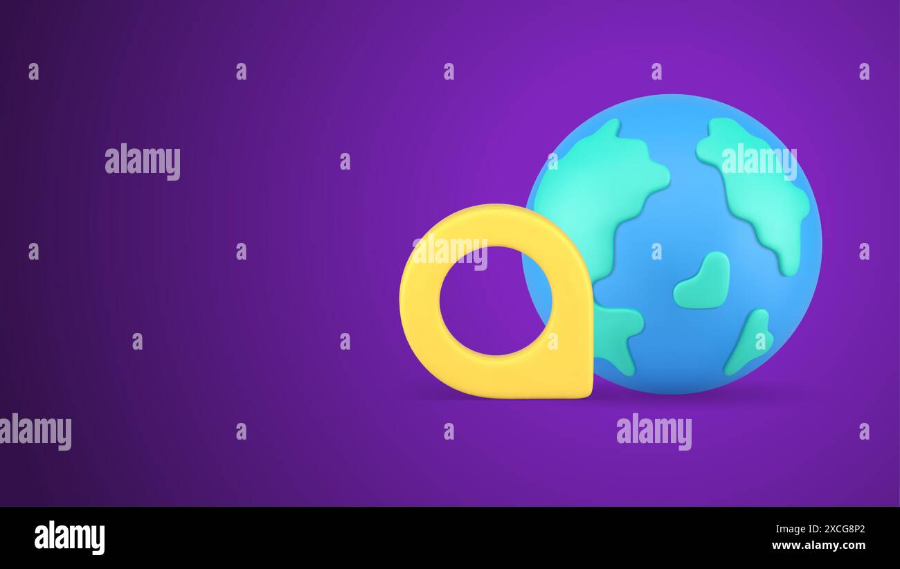 Worldwide position research navigation service map pin marker ...