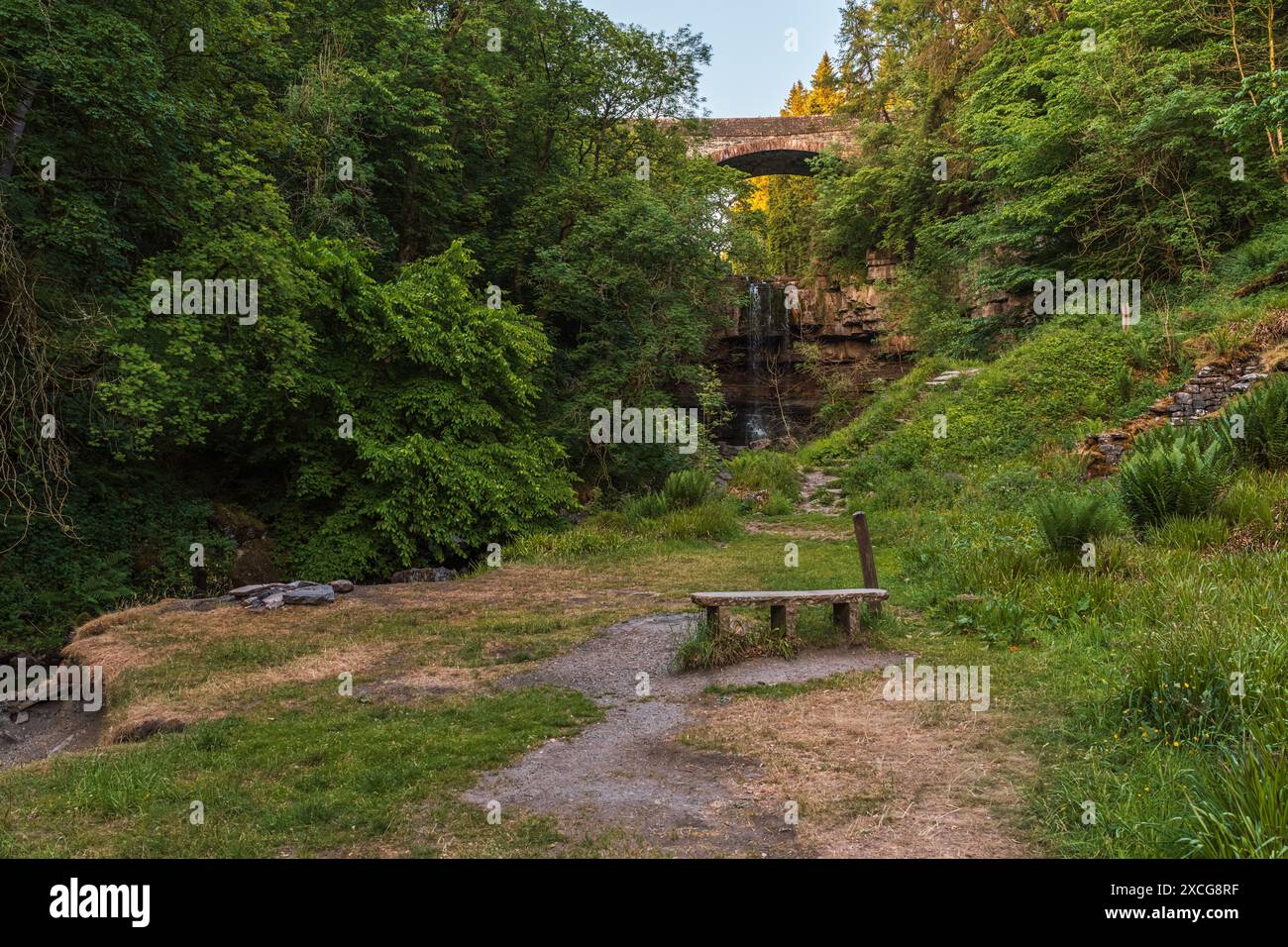 The Ashgill Force near Garrigill, Cumbria, England, UK Stock Photo - Alamy