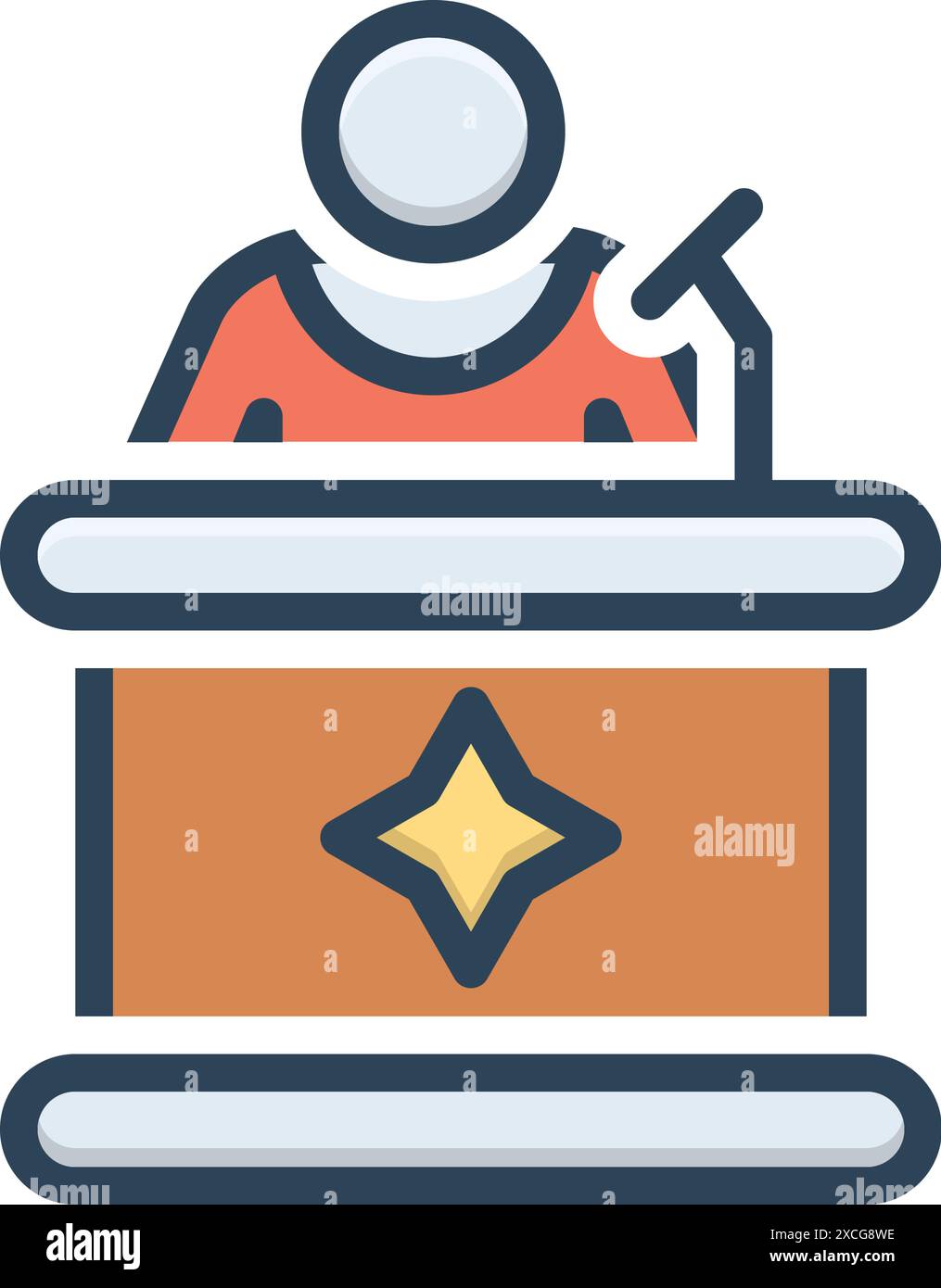 Lecturer icon hi-res stock photography and images - Alamy
