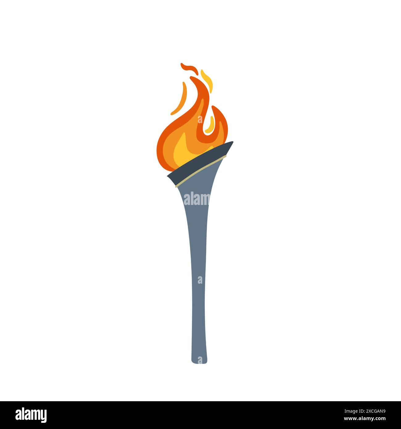 Olympics 2024 flame Cut Out Stock Images & Pictures - Alamy