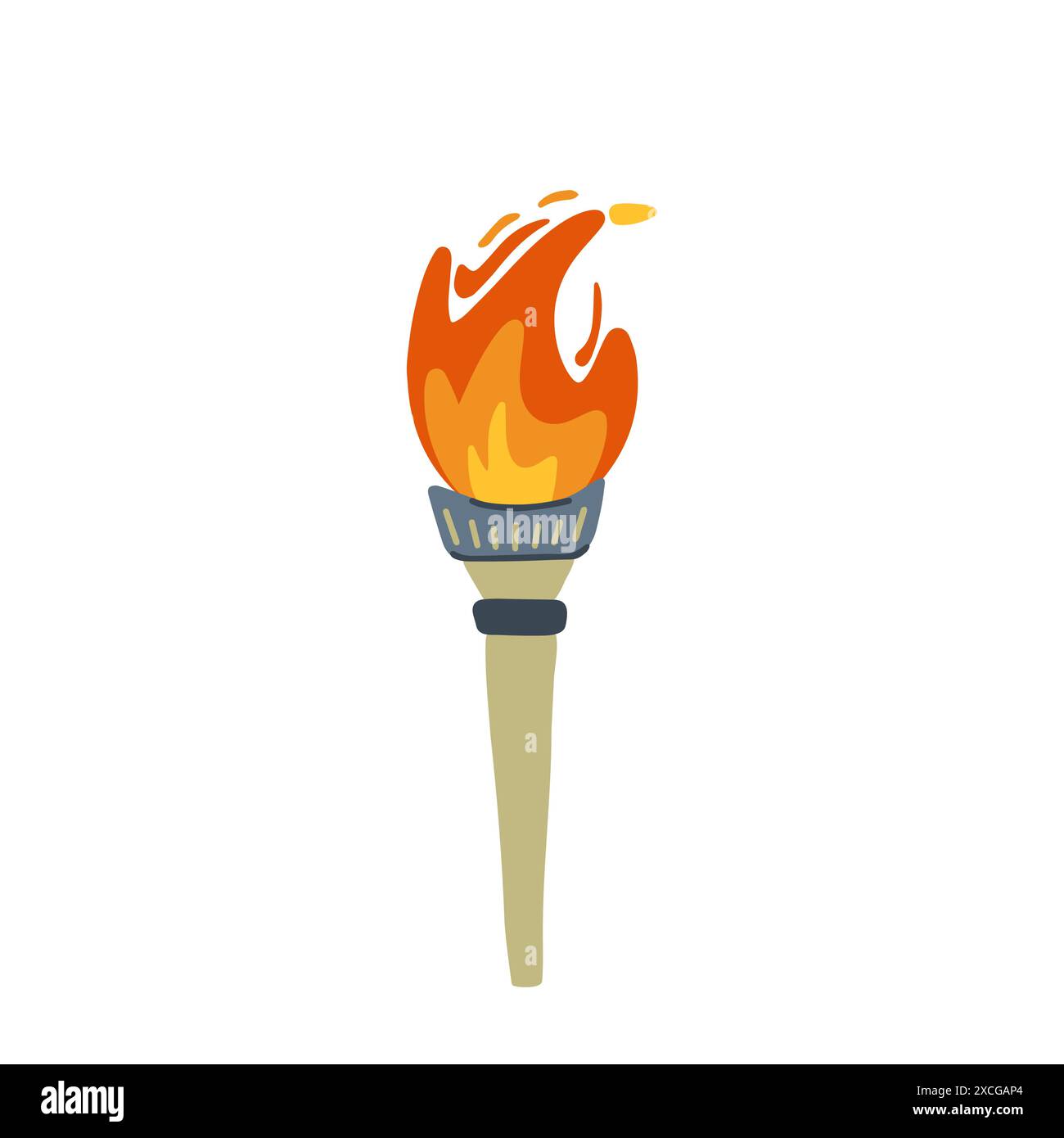 Olympics 2024 flame Cut Out Stock Images & Pictures - Alamy
