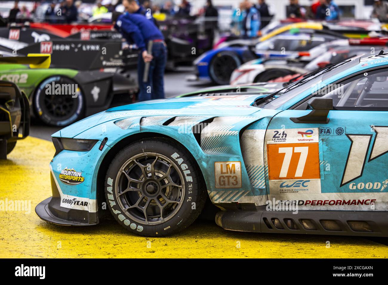 Parc Ferme, 77 BARKER Ben (gbr), HARDWICK Ryan (usa), ROBICHON Zacharie ...