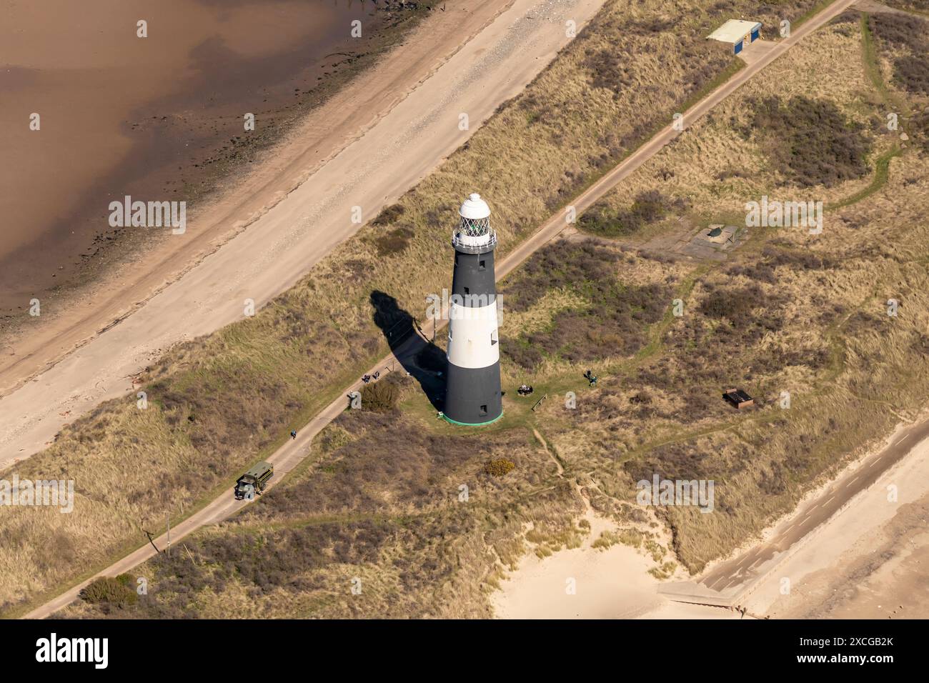 Spurn point aerial hi-res stock photography and images - Alamy