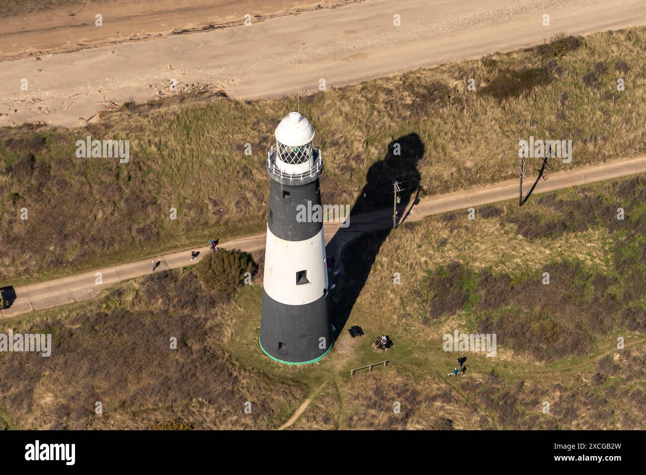 Spurn point aerial hi-res stock photography and images - Alamy
