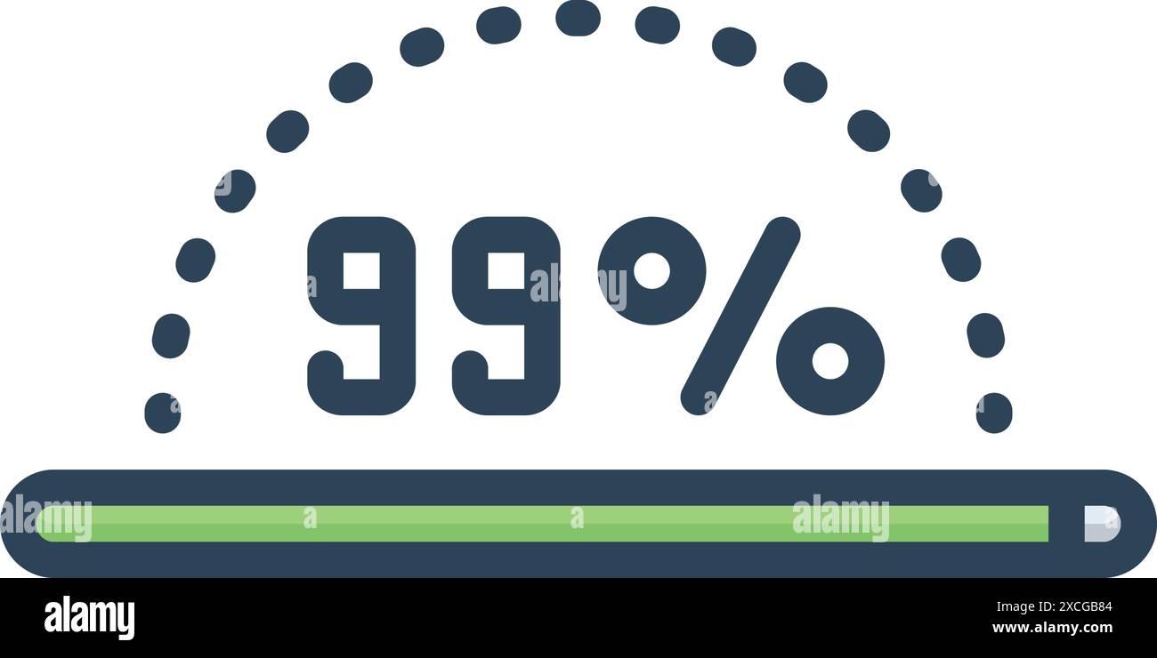 Icon for almost,nearly Stock Vector Image & Art - Alamy