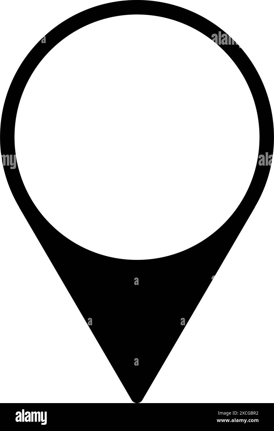 Location pin symbol hi-res stock photography and images - Alamy