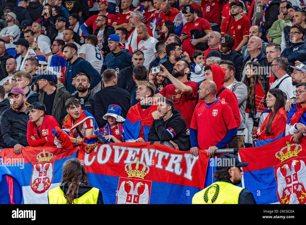Euro 2024 england serbia fans hi-res stock photography and images - Alamy