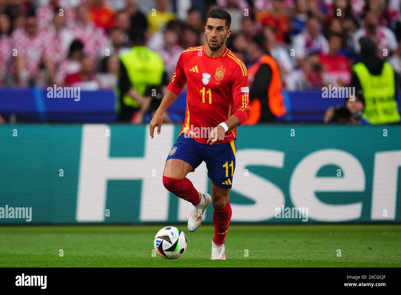 Berlin, Germany. 15th June, 2024. Ferran Torres of Spain during the ...
