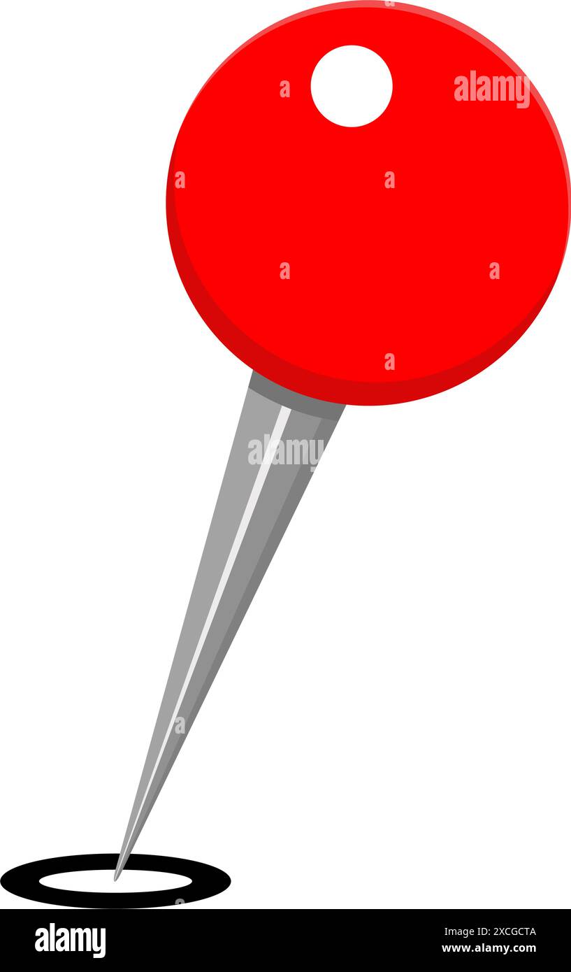 Tilted Location pin icon symbol. vector illustration Stock Vector Image & Art - Alamy