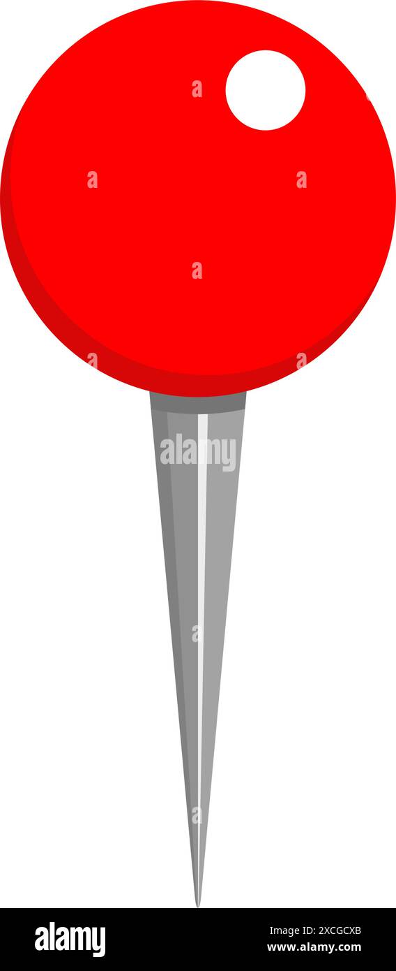 Pushpin icon symbol. vector illustration Stock Vector Image & Art - Alamy