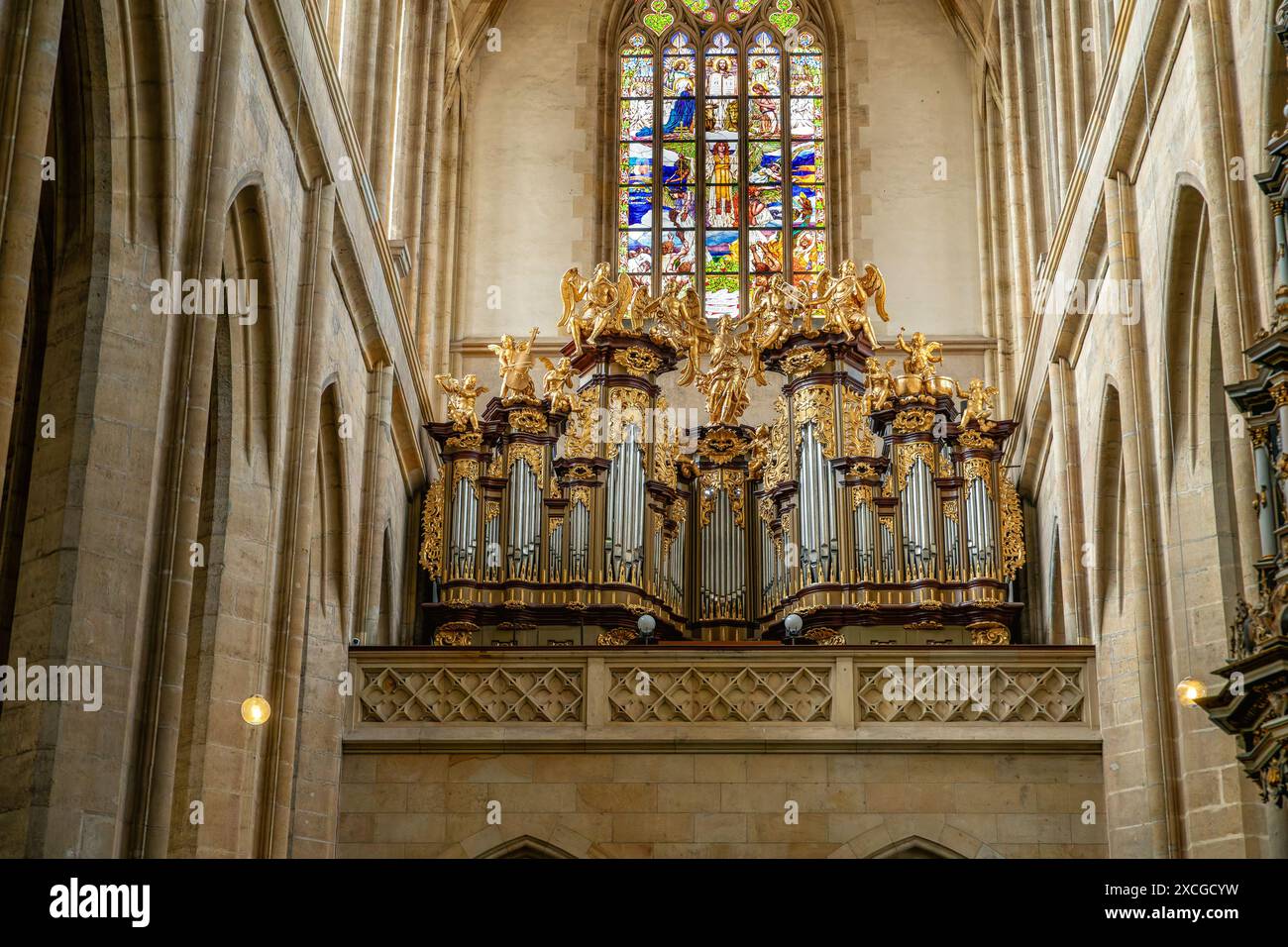 Cathedral of St Barbara in Kutná Hora - Gothic five-nave cathedral - a ...
