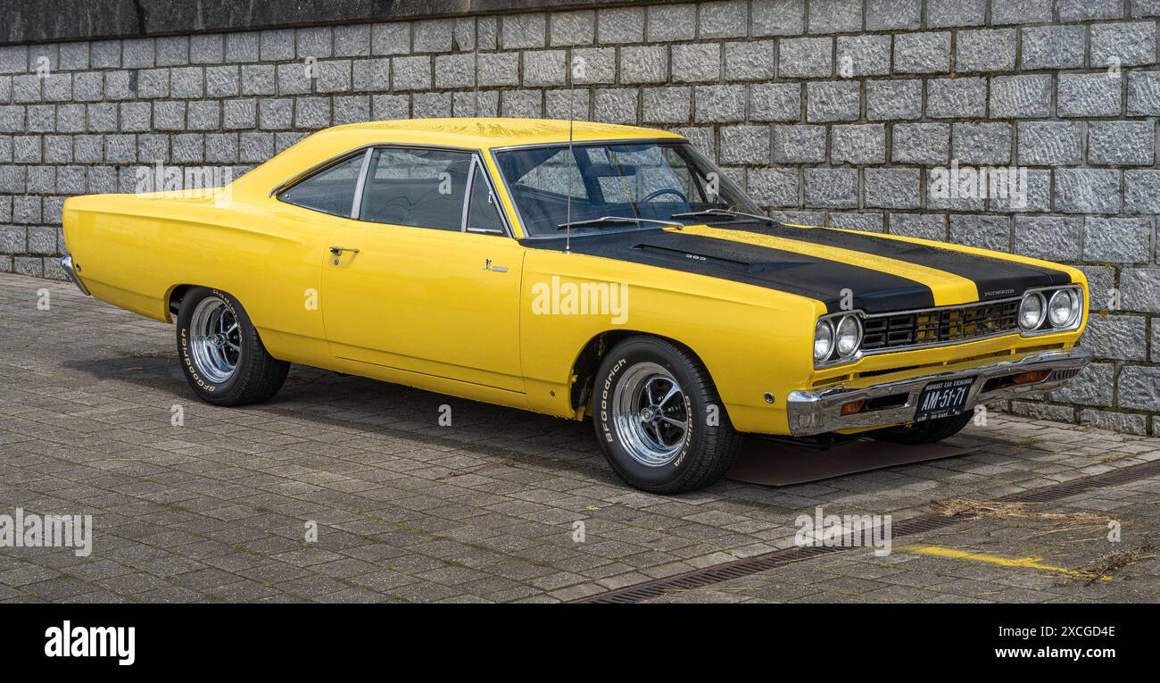 Lelystad, The Netherlands, 16.06.2024, Classic car Plymouth Belvedere ...