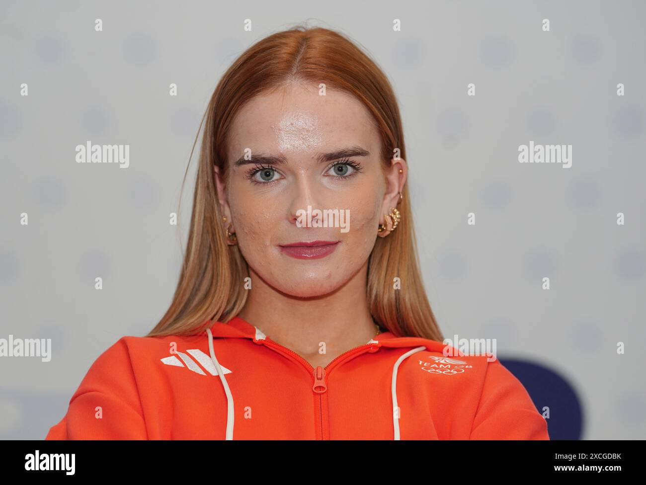 Alice Kinsella during a Team GB kitting out session for the Paris ...
