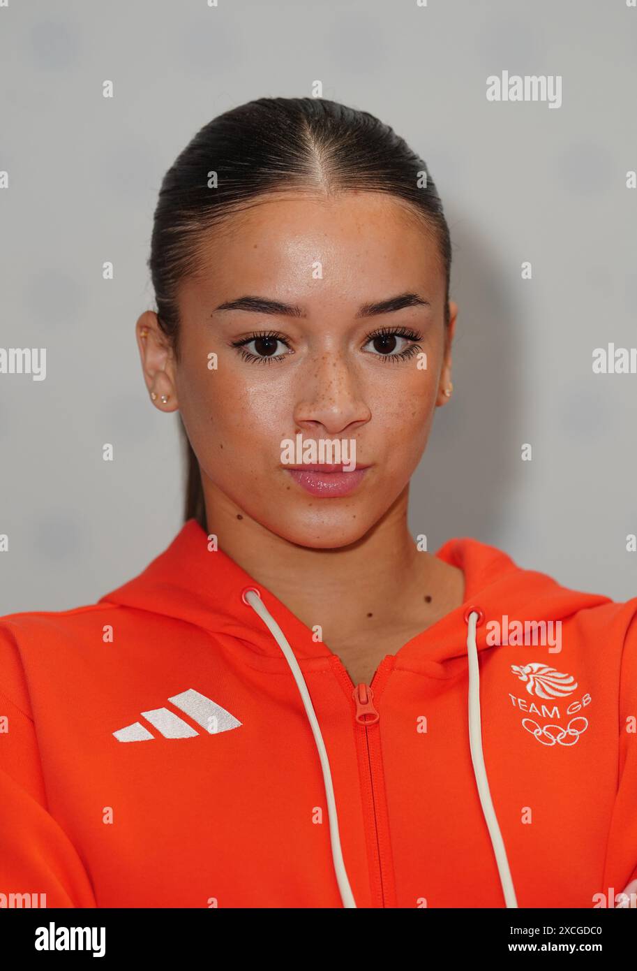 Georgia-Mae Fenton during a Team GB kitting out session for the Paris ...