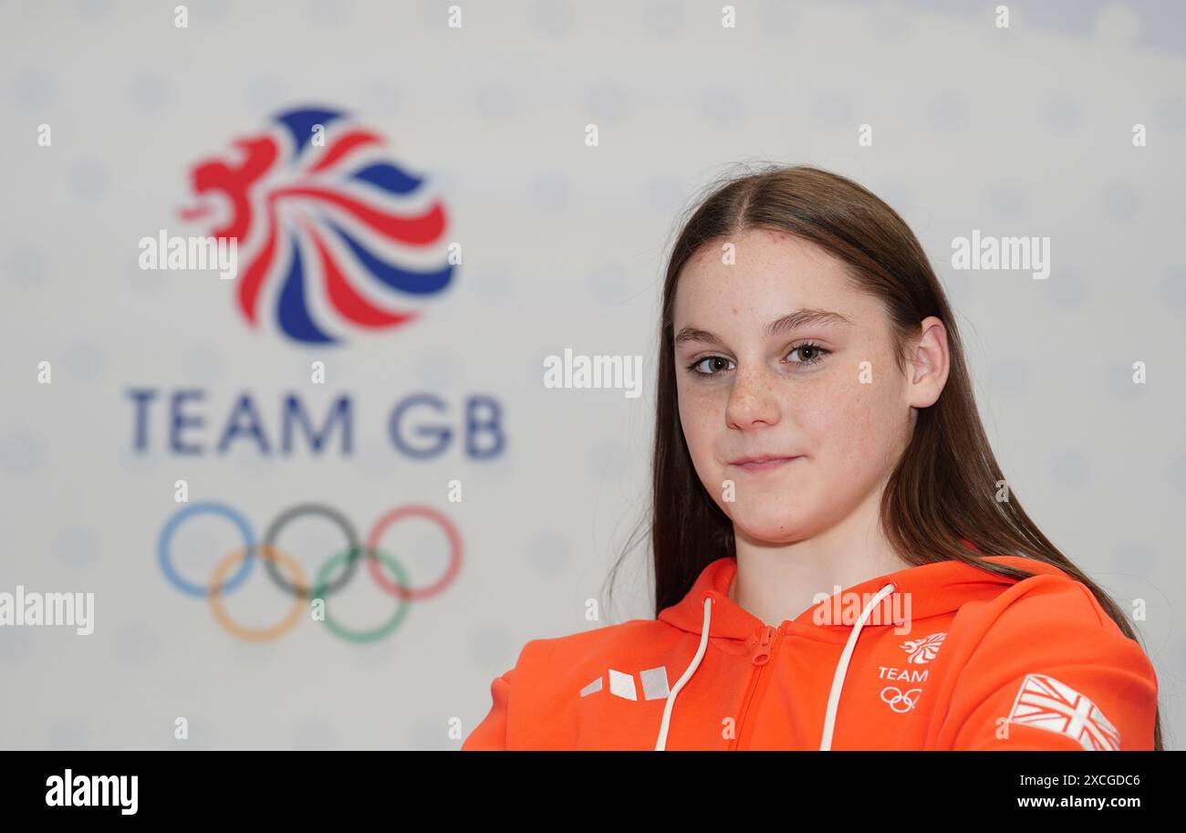 Abigail Martin during a Team GB kitting out session for the Paris ...