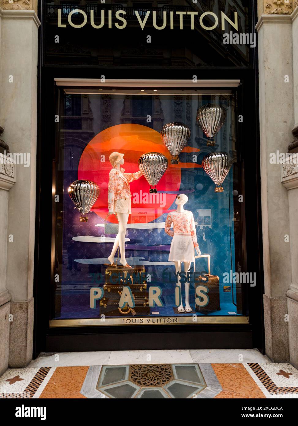 Louis vuitton shop window on hi-res stock photography and images - Alamy