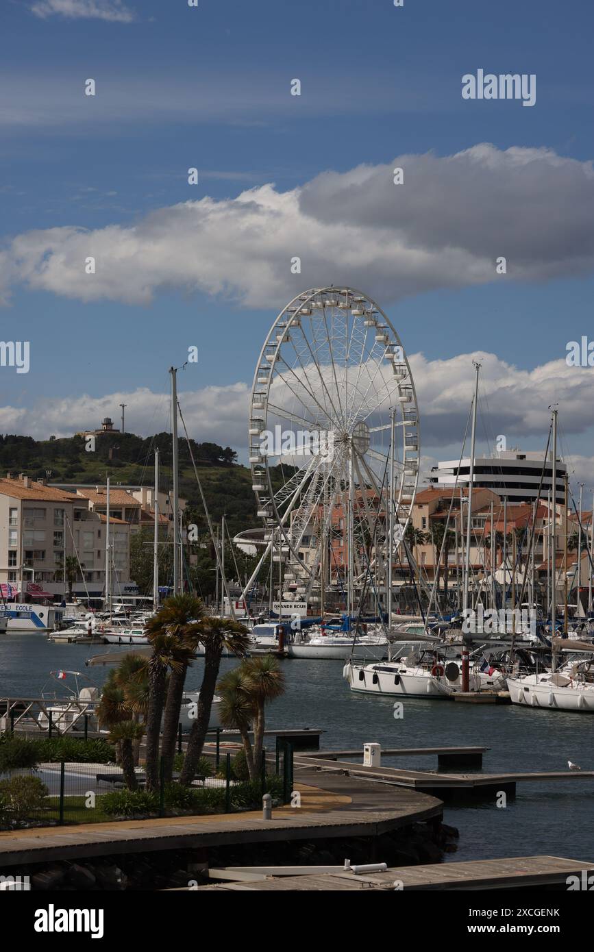 Cap D'Ague Harbour Stock Photo - Alamy