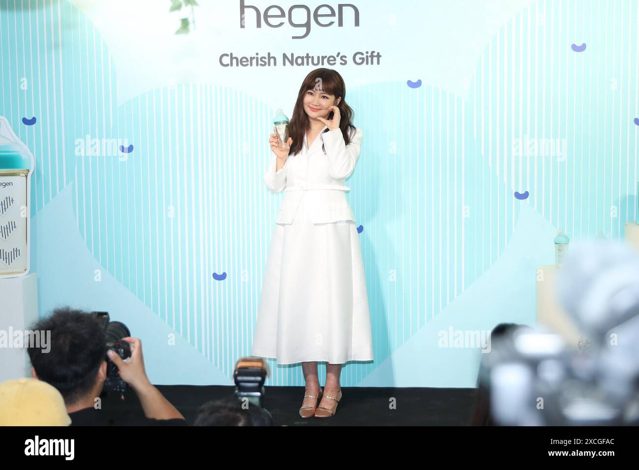 Taiwanese singer, television host and actress Selina Jen attends an ...