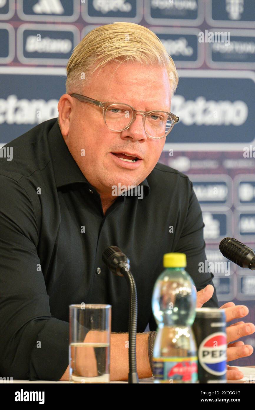 Prague, Czech Republic. 17th June, 2024. New Danish head coach of ...