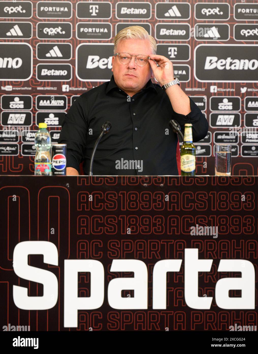 Prague, Czech Republic. 17th June, 2024. New Danish head coach of ...