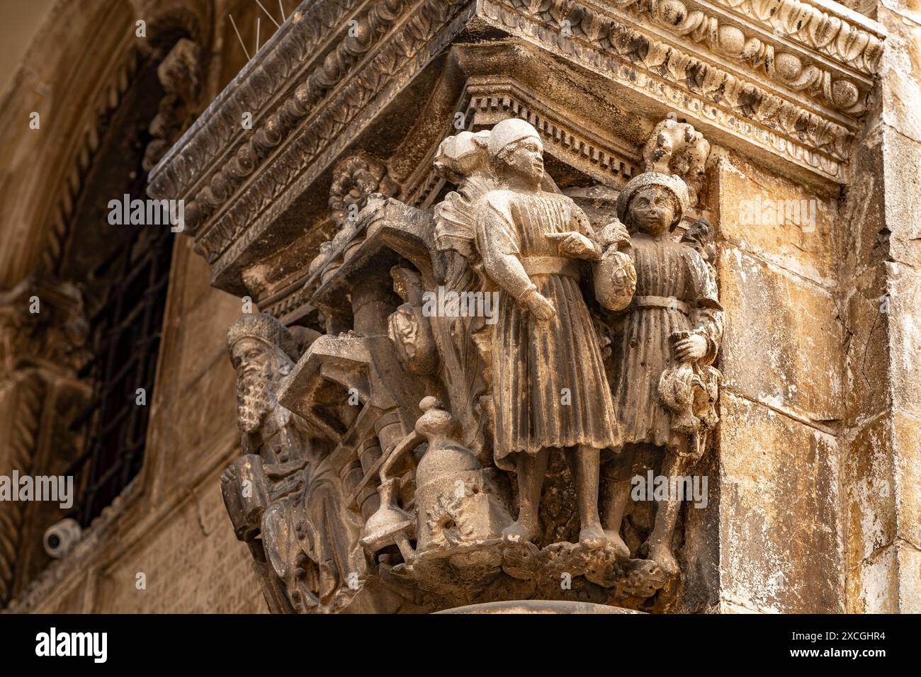 Rectors palace sculptures hi-res stock photography and images - Alamy