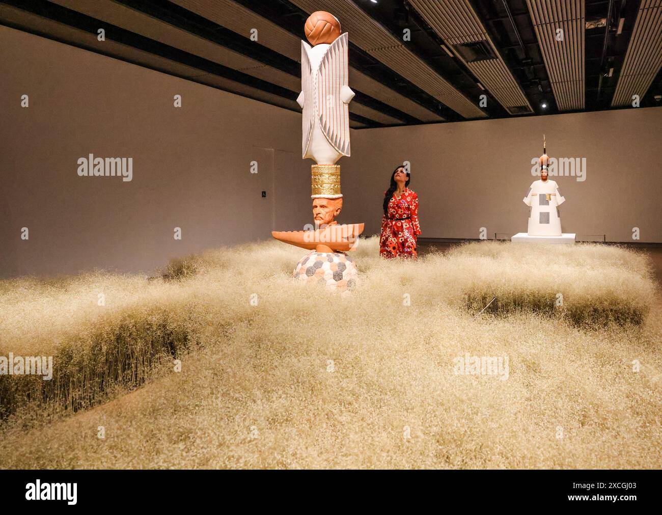Hayward Gallery, London 17 June 2024 Jah Rastafari with Rice Field ...