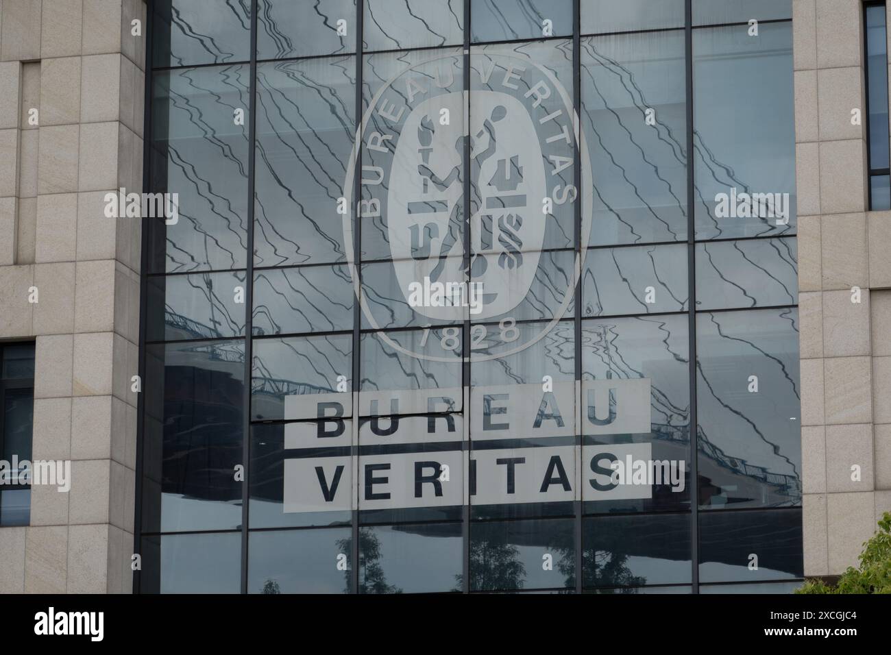 SHANGHAI, CHINA - JUNE 17, 2024 - The office building of Bureau Veritas ...