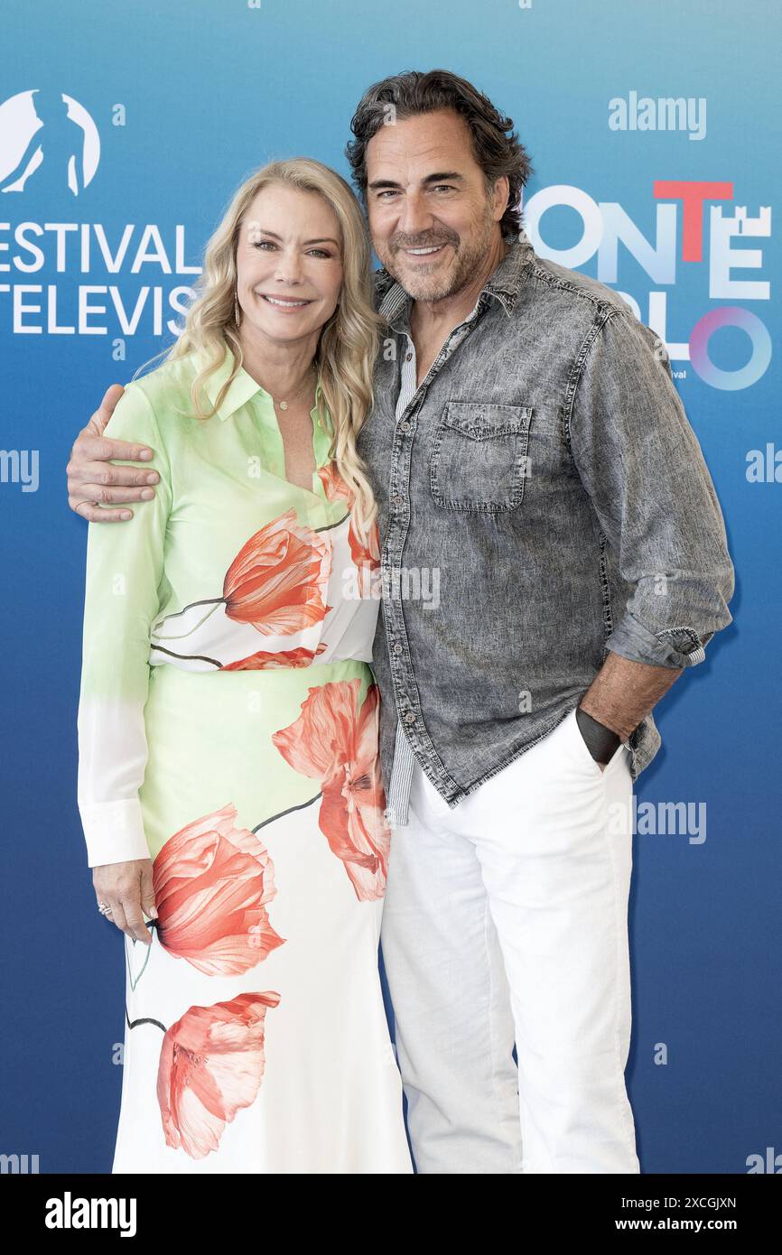 Monte Carlo, Monaco. 17th June, 2024. Thorsten Kaye and Katherine Kelly ...